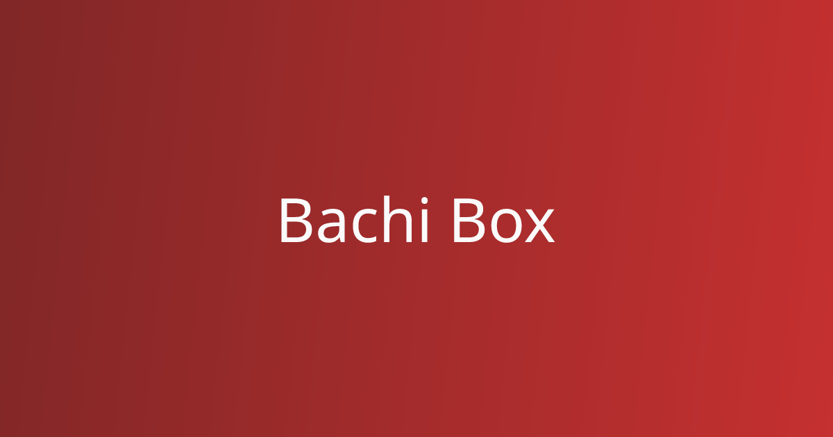 Best Japanese in Atlanta, GA | Bachi Box | Order Online